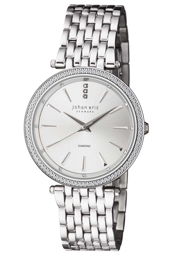 Johan Eric Orstead Silver Dial Ladies Watch JE1600-09-001.12 ...