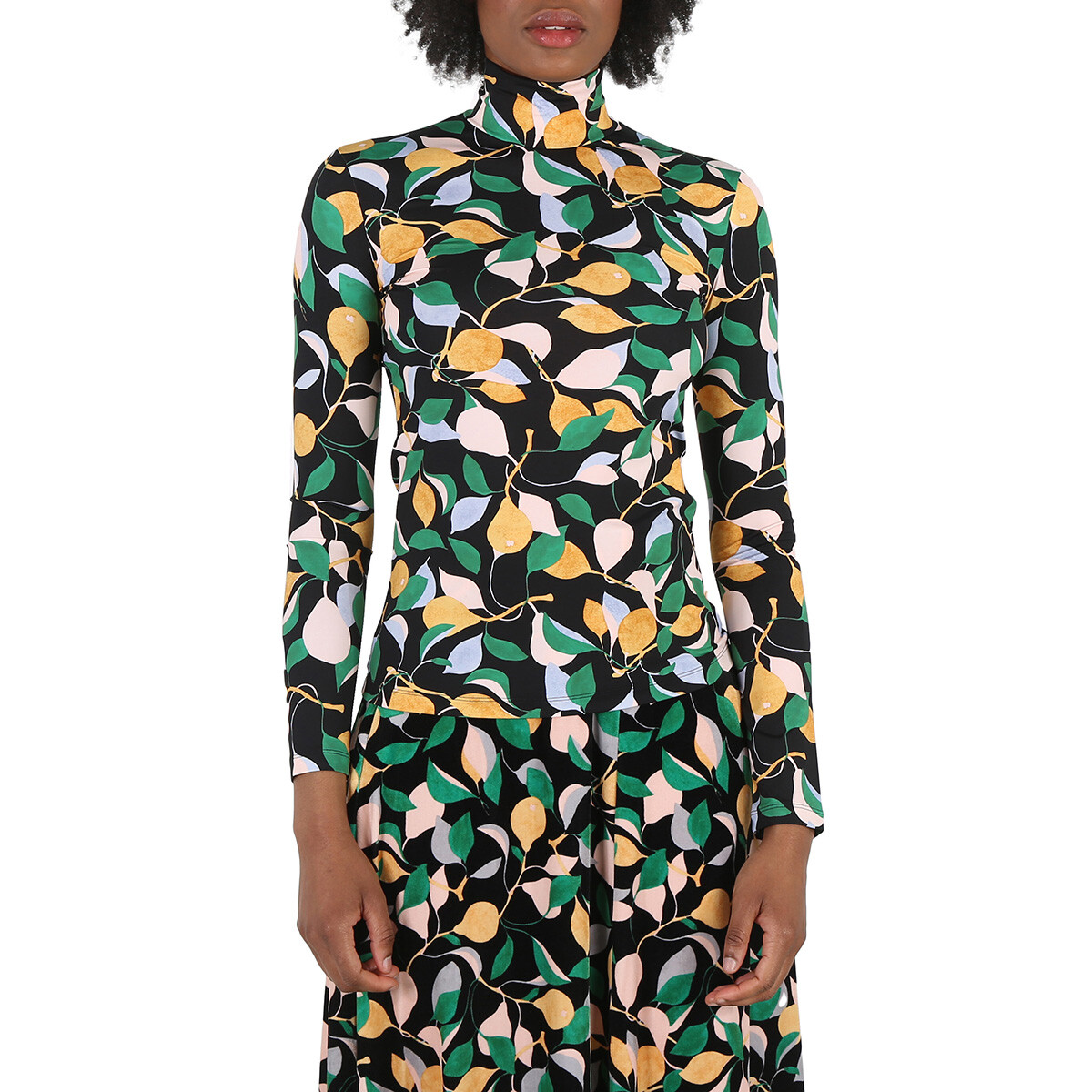 La Double J Ladies Date Palms Foulard Placee Shirt, Size Large SHI0059 ...