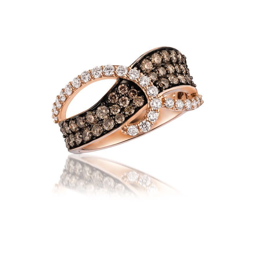 Le Vian Ladies Euphoria Chocolate Rings set in 14K Honey Gold YONC 3 ...