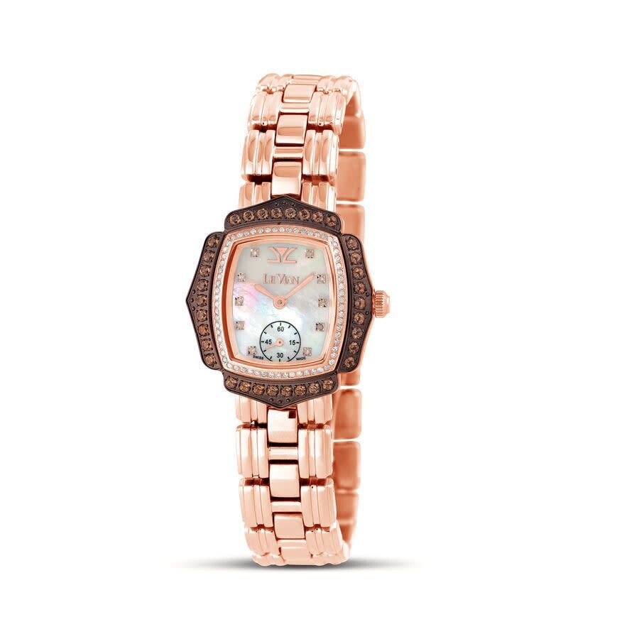 Le Vian Le Vian Time Quartz Black Dial Ladies Watch LV1375-DF ...