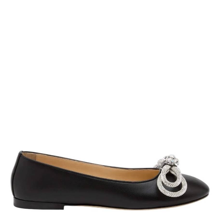 Mach & Mach Audrey 95 Crystal Heart Satin Pumps, Brand Size 37.5 ( US ...