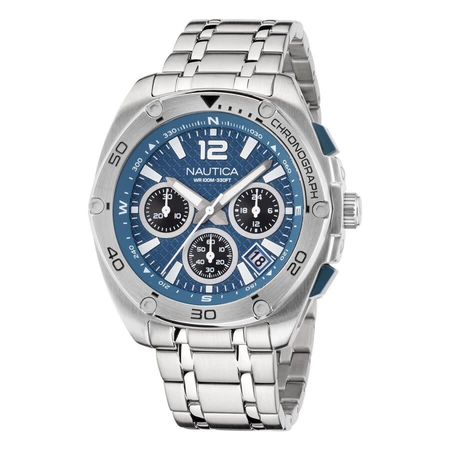 Nautica Ayia Triada Quartz Blue Dial Men's Watch NAPATF202 656086108507 ...