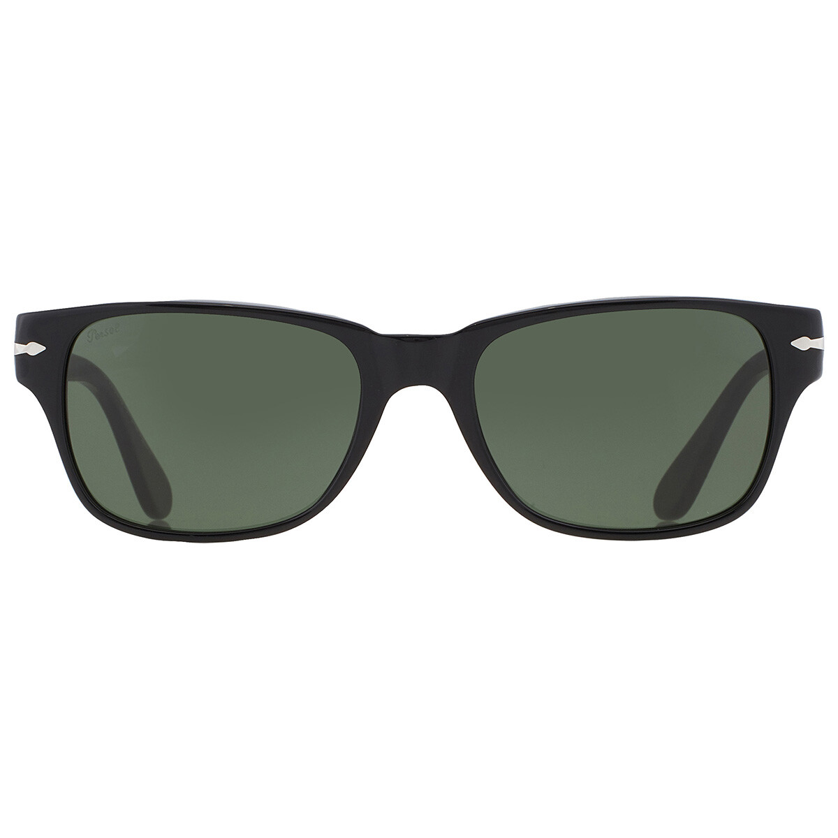 Persol Adrien Green Rectangular Unisex Sunglasses PO3347S 24/31 55 ...