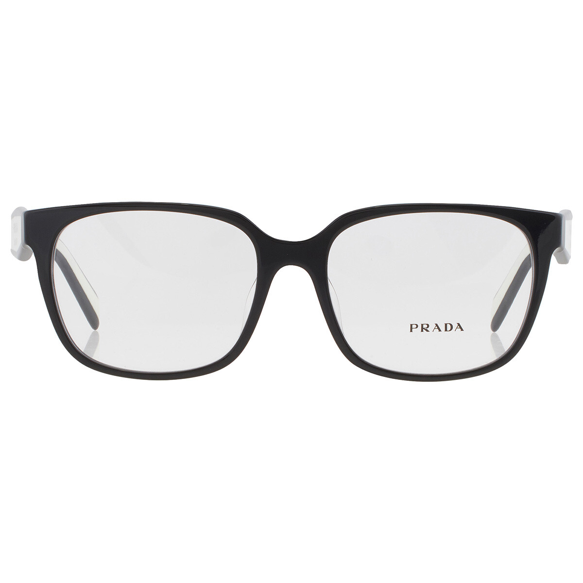 Prada Clear Demo Rectangular Men's Eyeglasses PR 03YV ZXH1O1 56 ...