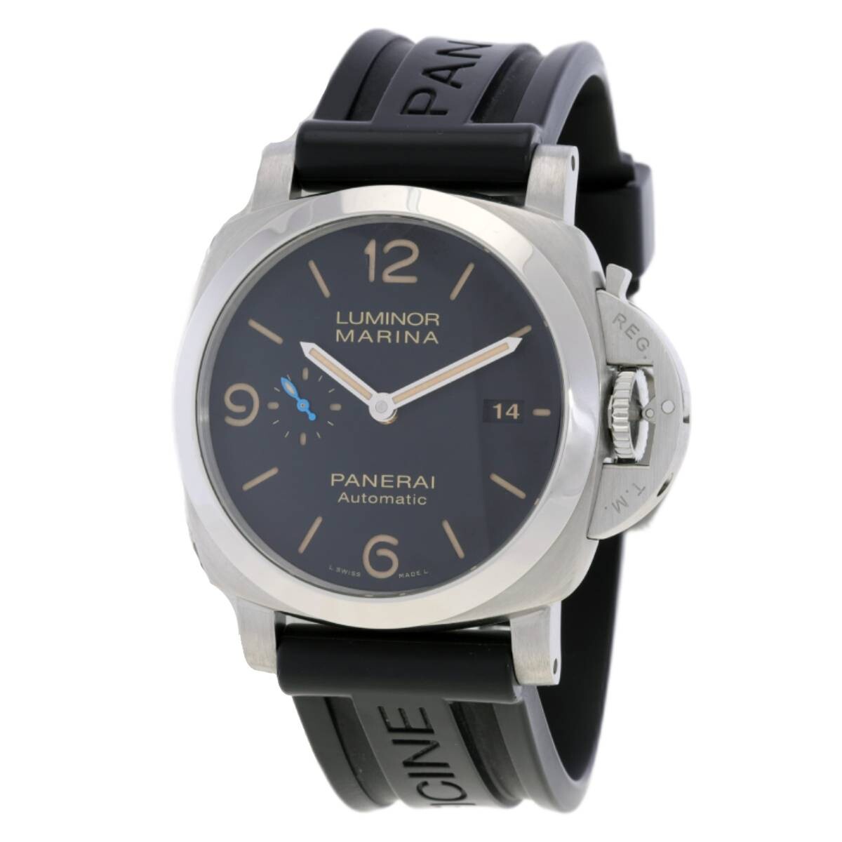 Panerai Pre-owned Panerai Luminor Marina Automatic Chronometer Black ...