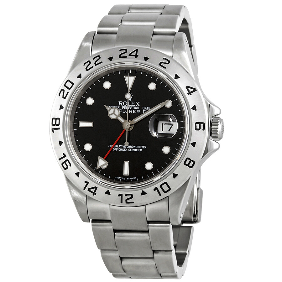 Rolex Pre-owned Rolex Explorer Black Dial Men's Watch M124270-0001 ...