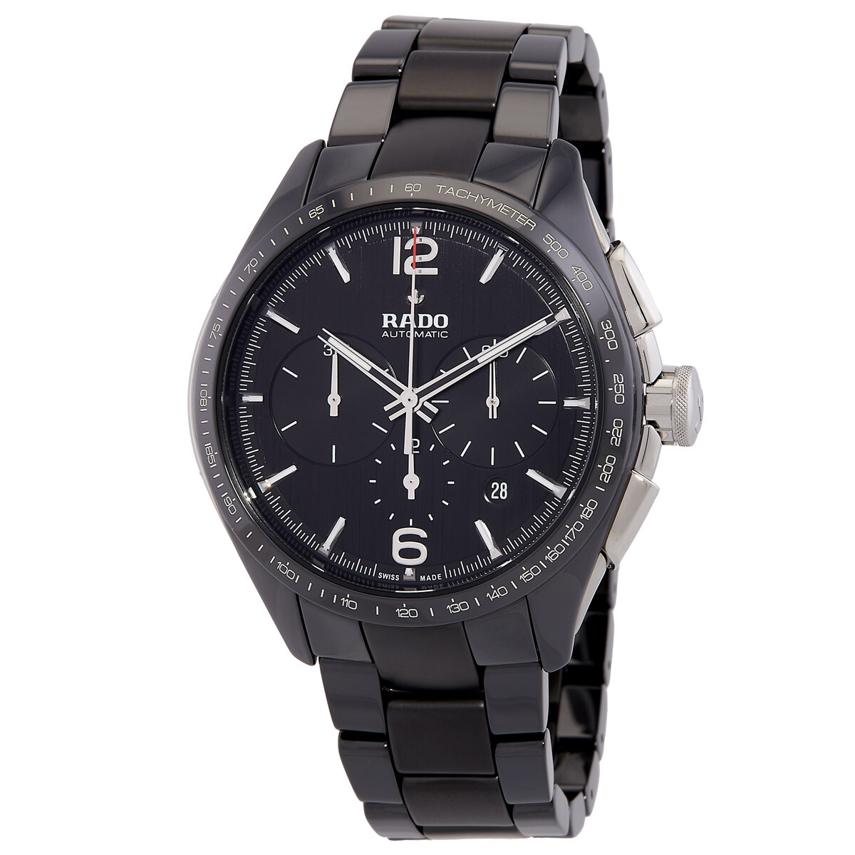 Rado Hyperchrome Quartz Diamond Grey Dial Ladies Watch R32125102 ...