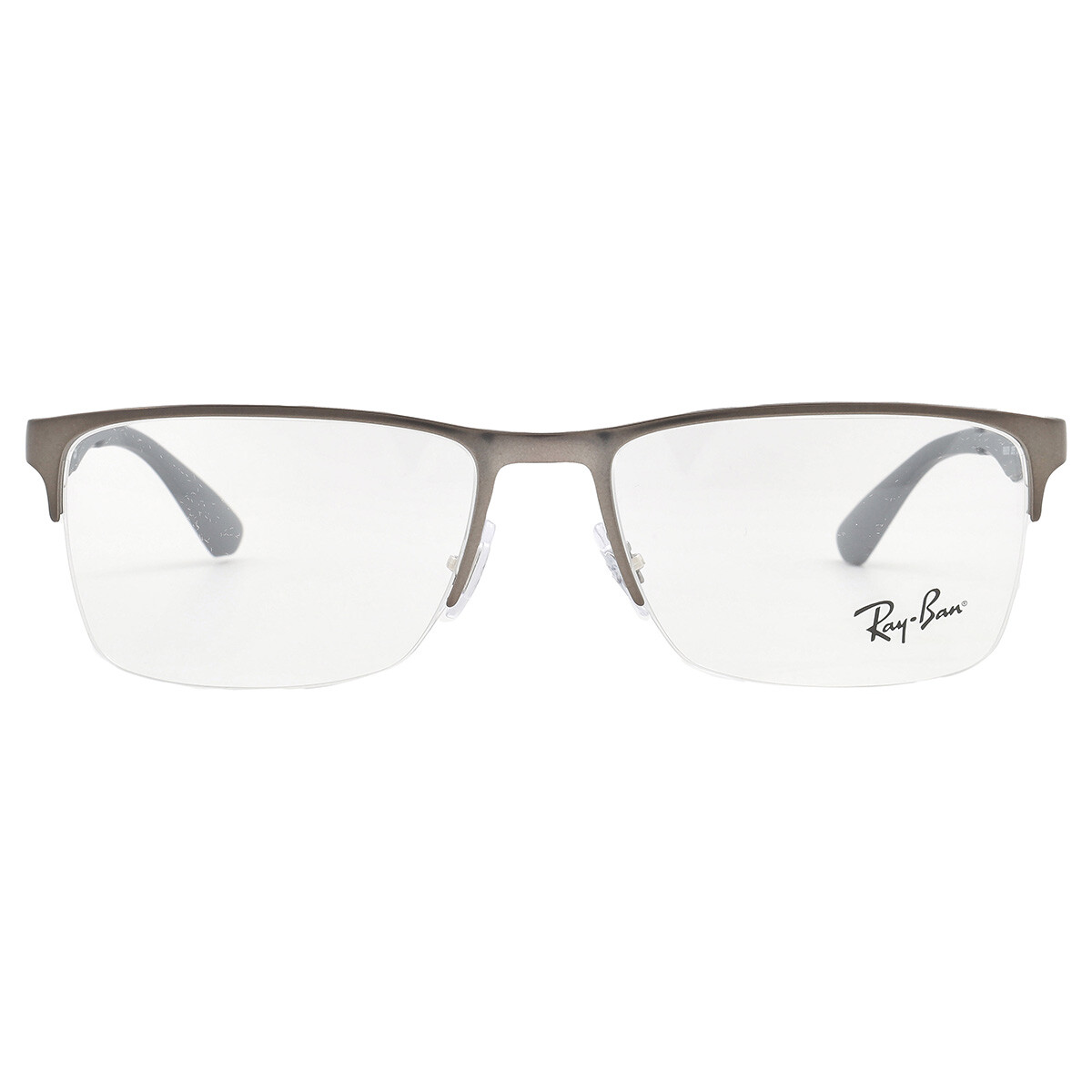 Ray-Ban JIM TITANIUM Demo Geometric Unisex Eyeglasses RX8794 1000 53 ...
