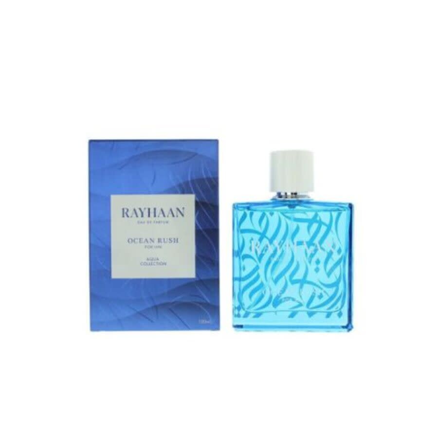 Rayhaan Men's Pacific Aura EDP Spray 3.4 oz Fragrances 6297001571170 ...