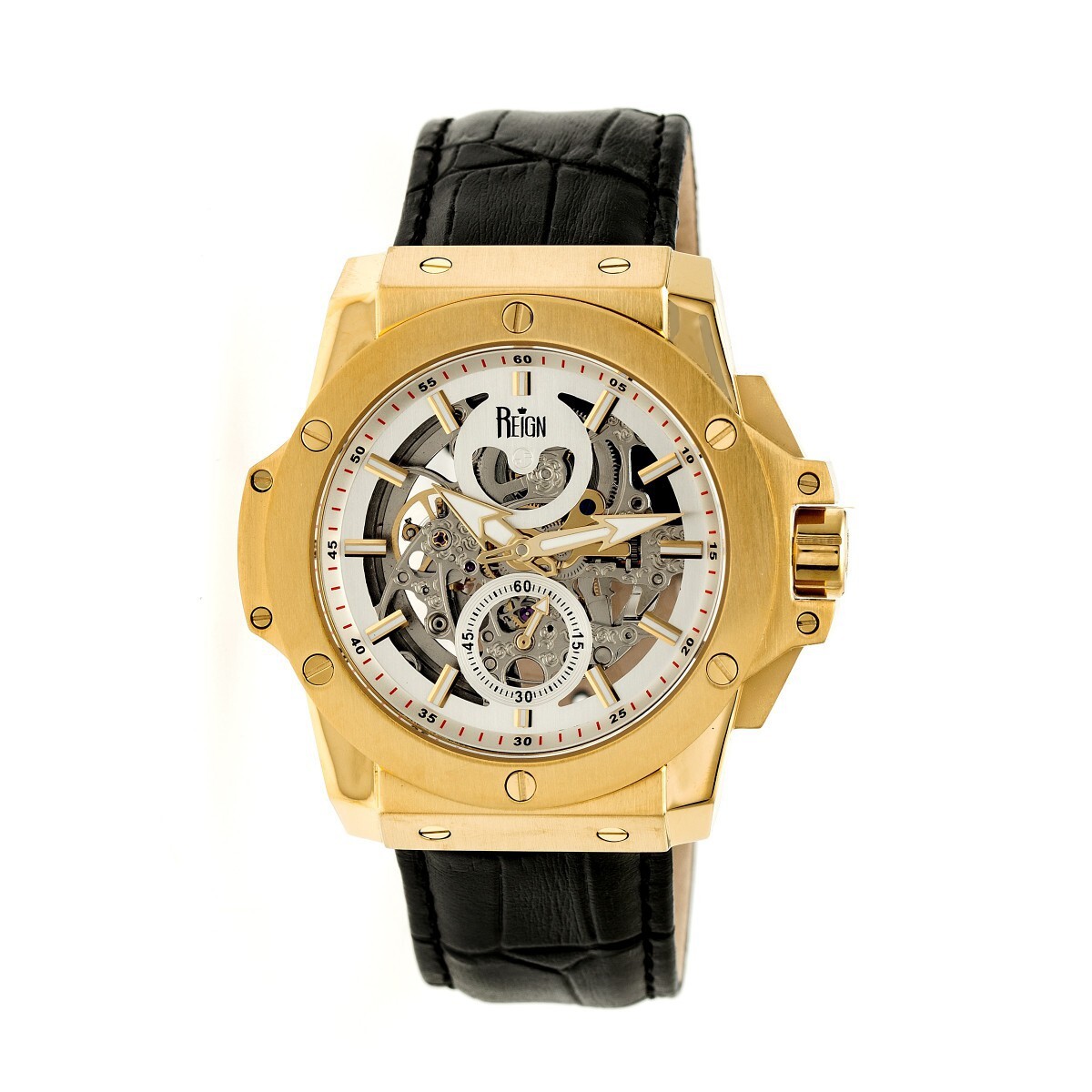 Reign Olympia Automatic Black Dial Men's Watch REIRN5604 840148810662 ...