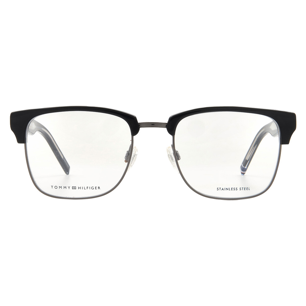 Tommy Hilfiger Demo Square Men's Eyeglasses TH 2072 0KB7 53 ...