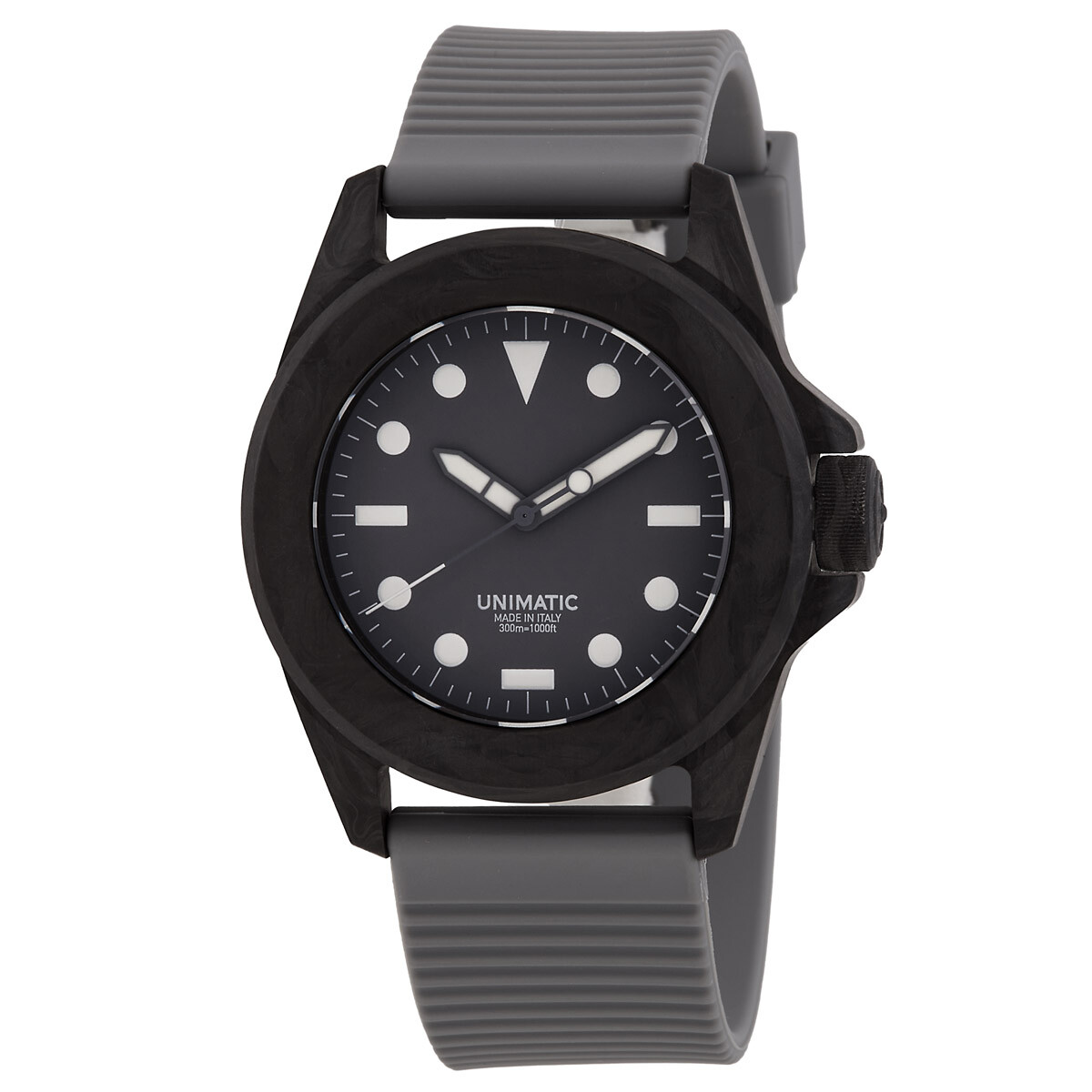 Unimatic Modello Quattro Automatic Black Dial Men's Watch U4-GMT ...