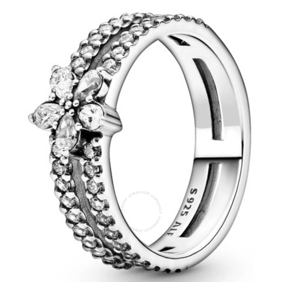 Pandora ring sparkling love knot sterling silver store