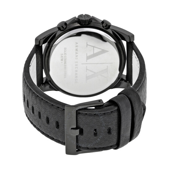 Armani Exchange Outer Banks Chronograph Black Dial Men s Watch AX2507