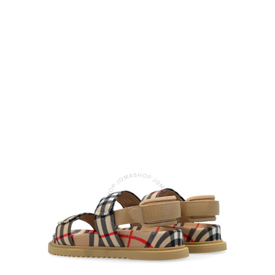 Burberry flat sandals store