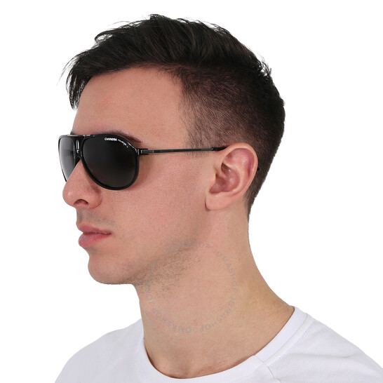 Carrera Polarized Grey Pilot Unisex Sunglasses Hots Csara 64 Hots