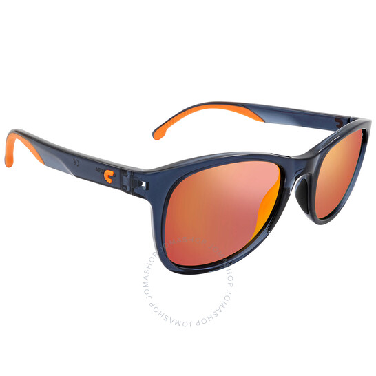 Carrera Red Mirror Square Mens Sunglasses Carrera 8054s 0pjpuz 52