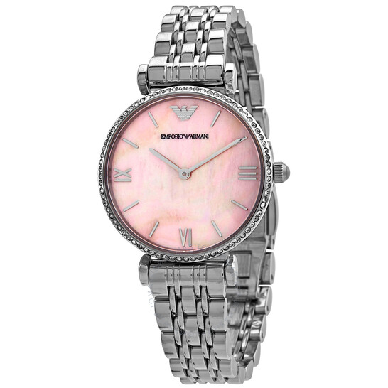 Emporio armani pink watch store