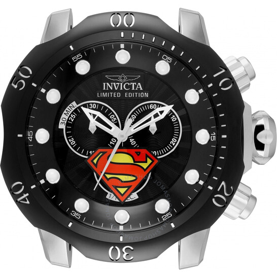 Invicta Venom DC Comics Superman Quartz Black Dial Wall Clock 34796 886678416110 Jomashop