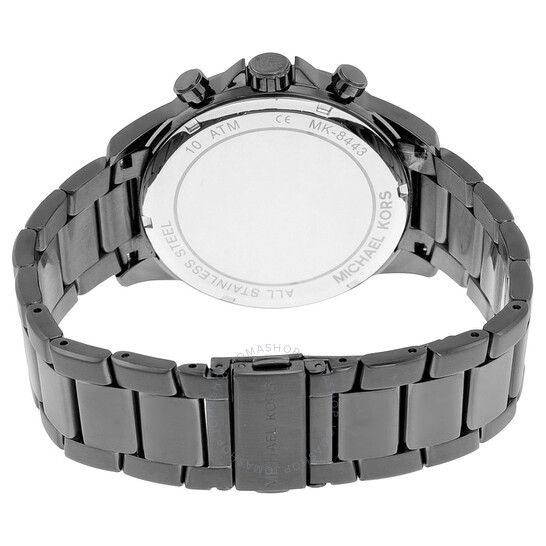 Michael Kors Gage Chronograph Blue Dial Men s Watch MK8443 796483198333 Watches Gage Jomashop