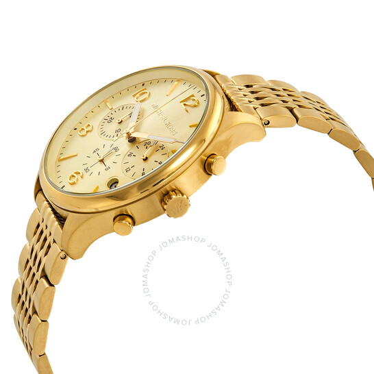 Michael Kors Merrick Chronograph Gold Dial Men s Watch MK8638