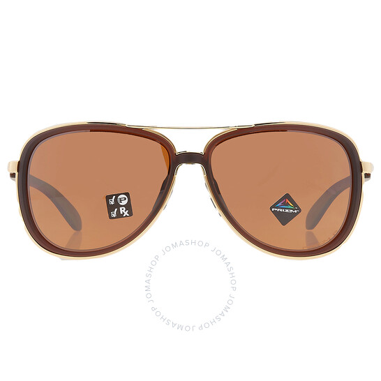 Oakley Split Time Prizm Tungsten Polarized Aviator Ladies Sunglasses