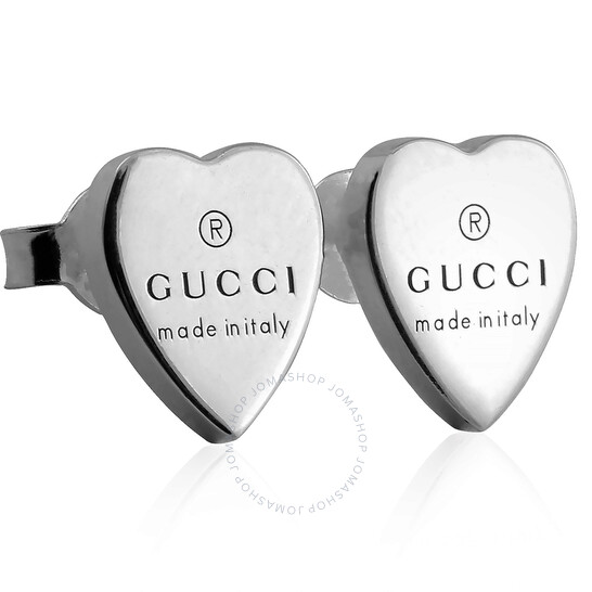 Gucci earrings silver heart store