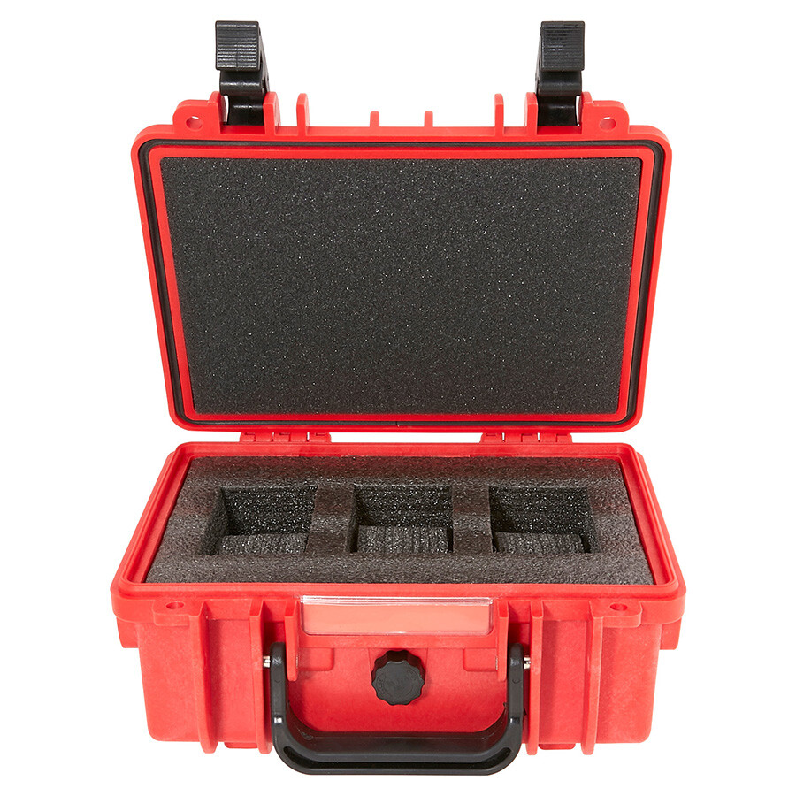 Generic 3 Slot Red Diver Watch Box SLBOX-5JG-221609-DIVERBOX ...