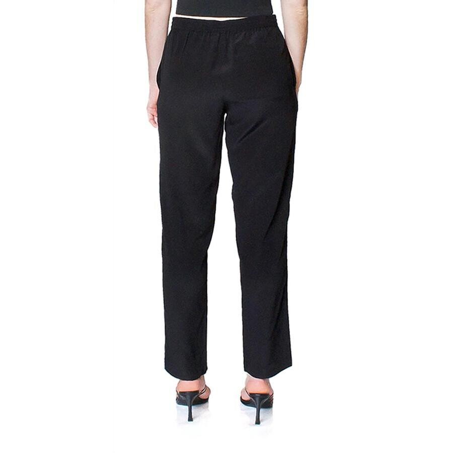 6397 Ladies Silk Pj Pants Black 73897-Black - Apparel - Jomashop