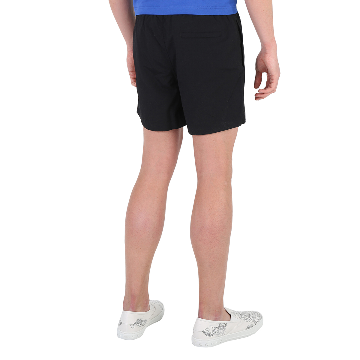 A Cold Wall Men's Black Essential Logo Patch Swim Shorts, Size Small ...