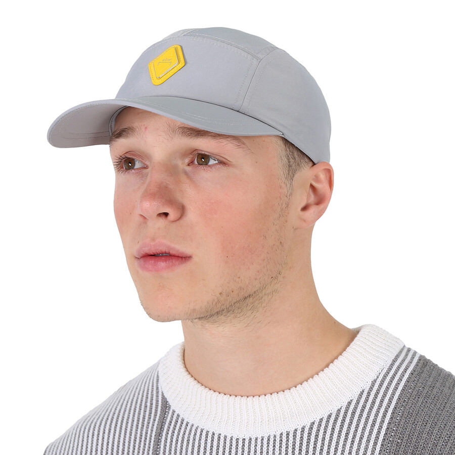 A Cold Wall Men's Light Grey Rhombus Logo Patch Baseball Cap ACWUA154 ...