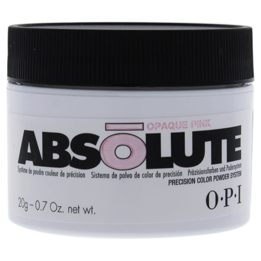 Opi Absolute Opaque Pink Powder by OPI for Women - 0.7 oz Nail Powder ...