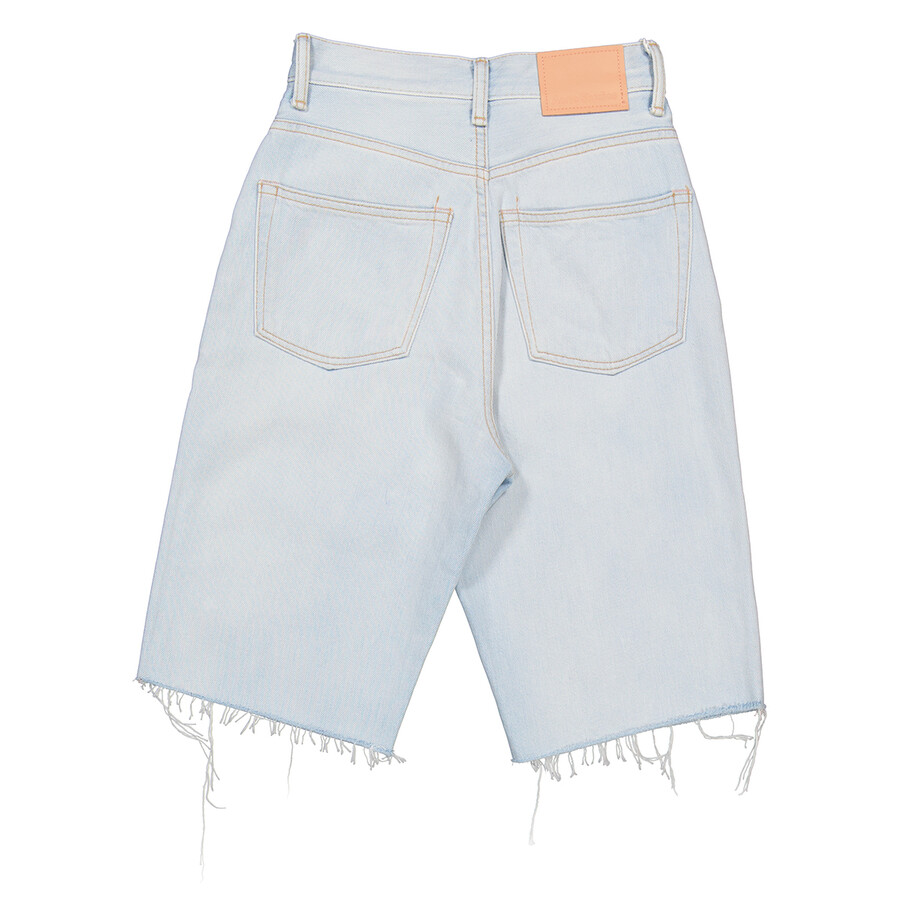 Acne Studios Ladies Pale Blue Denim Shorts, Waist Size 25" AE0050 ...