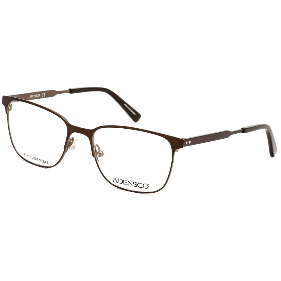 Adensco Men's Brown Square Eyeglass Frames AD1230YZ40050 716736175966 ...