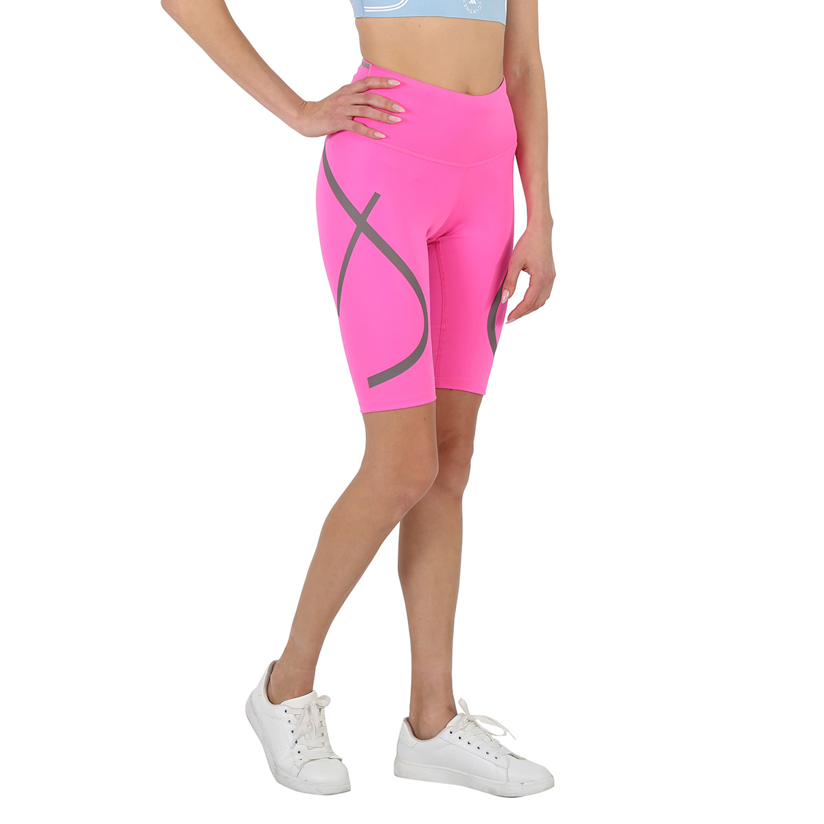 Adidas By Stella Mccartney Screaming Pink Truepace Cycling Shorts, Size ...