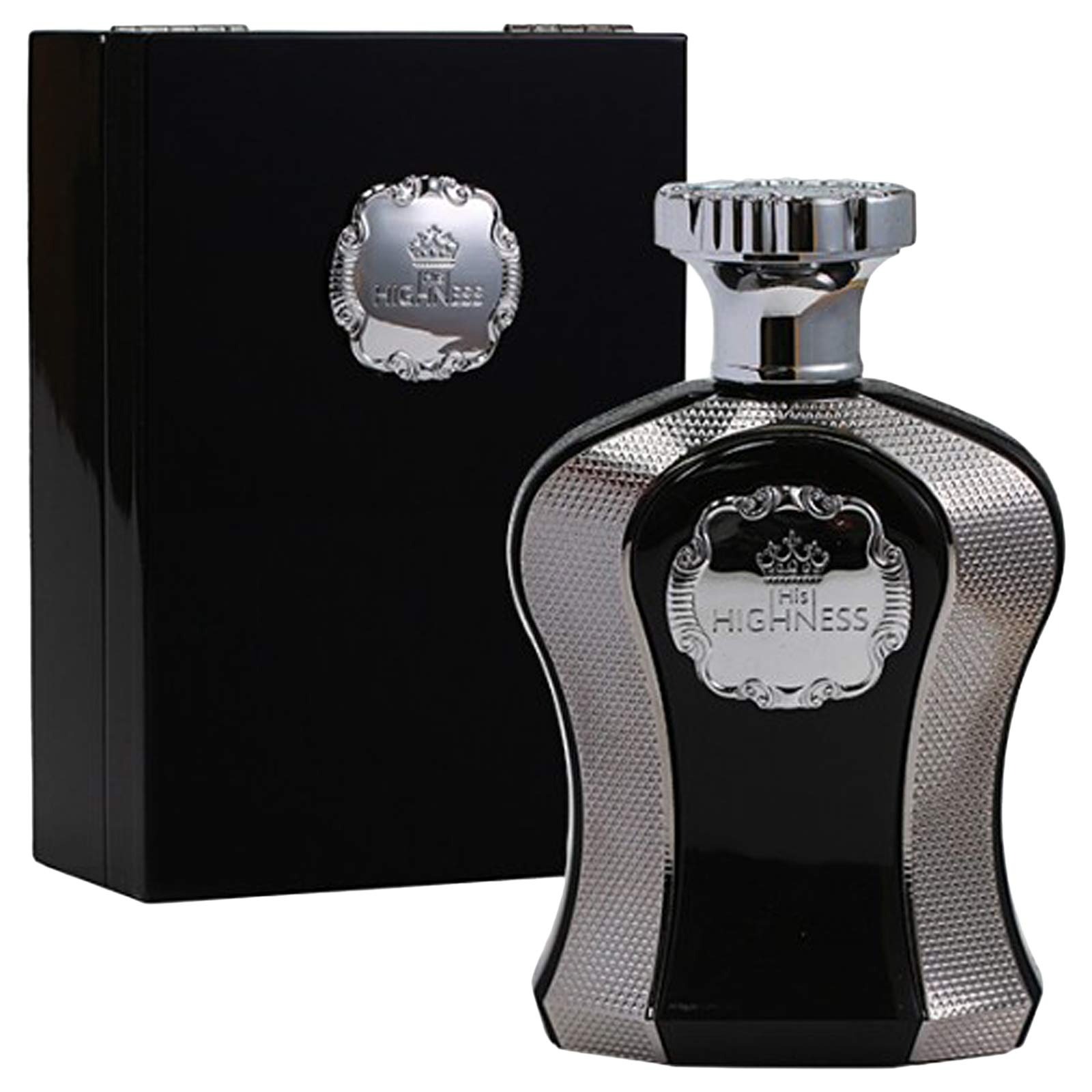 Afnan Men's His Highness Black EDP Spray 4.0 oz Fragrances ...