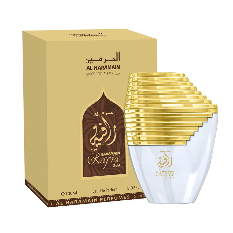 Al Haramain Ladies Rafia Gold EDP 3.4 oz Fragrances 6291100130573 ...