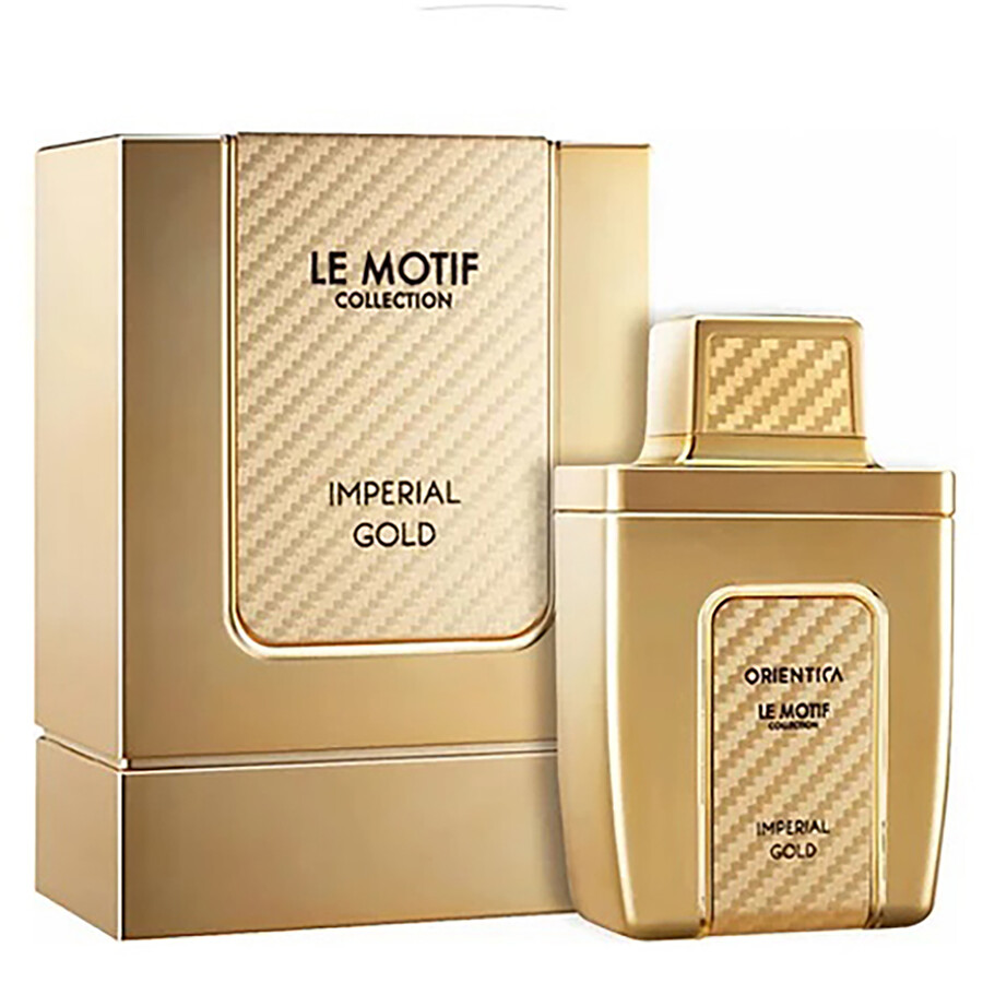 Al Haramain Unisex Orientica Le Motif Imperial Gold EDP Spray 2.8 oz Fragrances 6291109270188 ...