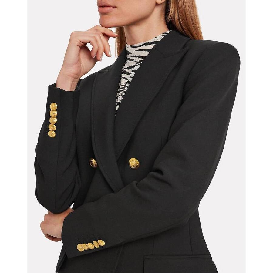 A.L.C. Ladies Sedgwick Ii Jacket Button Blazer Black Gold, Size 6 ...