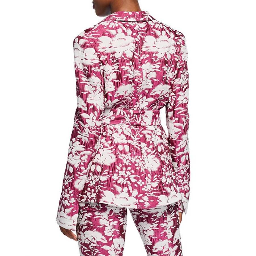 Alexis Ladies Raquelle Jacket Jacquard Fuchsia Print, Size Medium ...