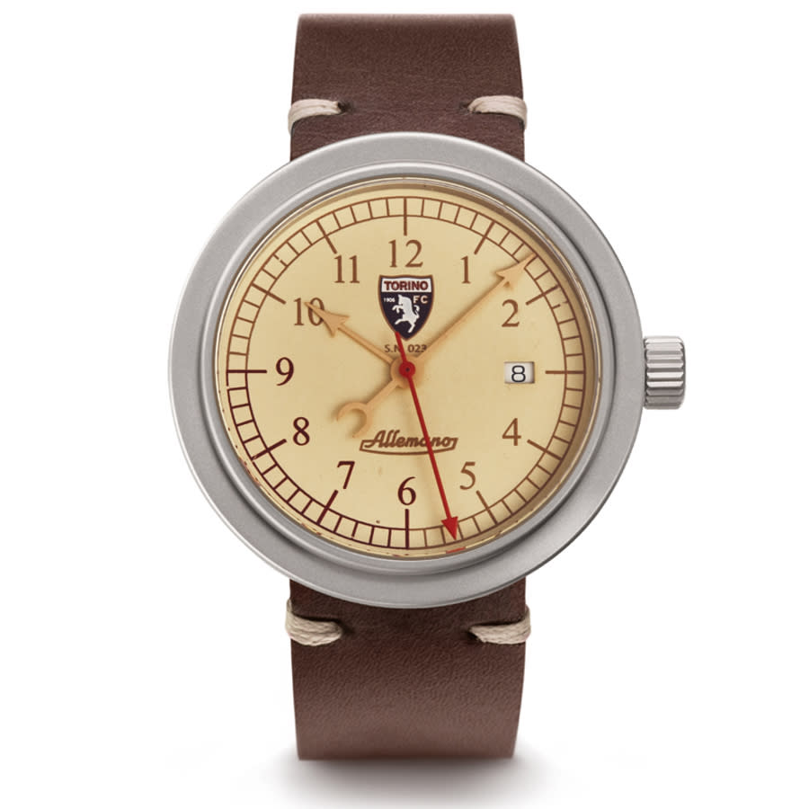 Allemano 1919 Torino Automatic White Dial Men's Watch DAYA1919NPSWMT ...