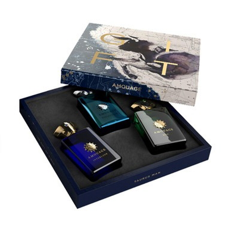 Amouage Men's Taurus Man Gift Set Fragrances 701666125822 - Fragrances ...