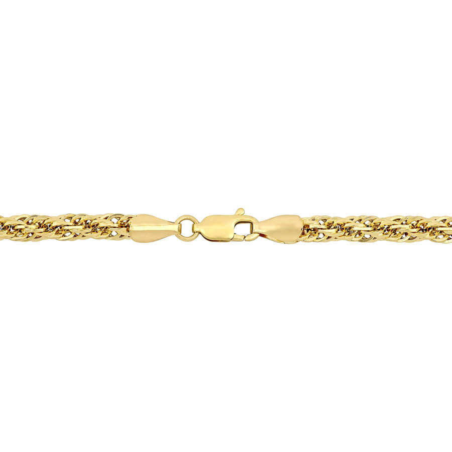 Amour 4mm Infinity Rope Chain Necklace In 14K Yellow Gold, 20 In ...
