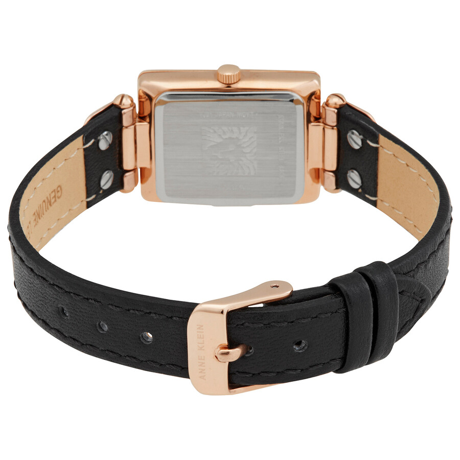 Anne Klein Quartz Black Dial Ladies Watch AK/3752RGBK - Watches - Jomashop