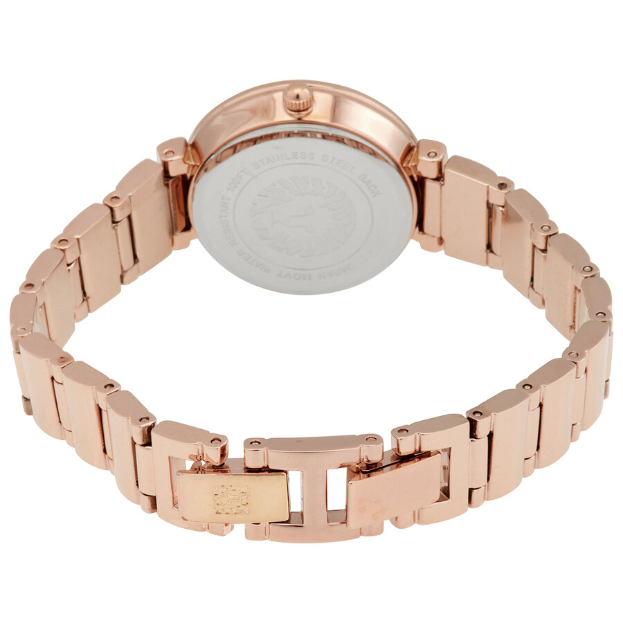 Anne Klein Quartz Crystal Light Pink Mother Of Pearl Ladies Watch AK ...