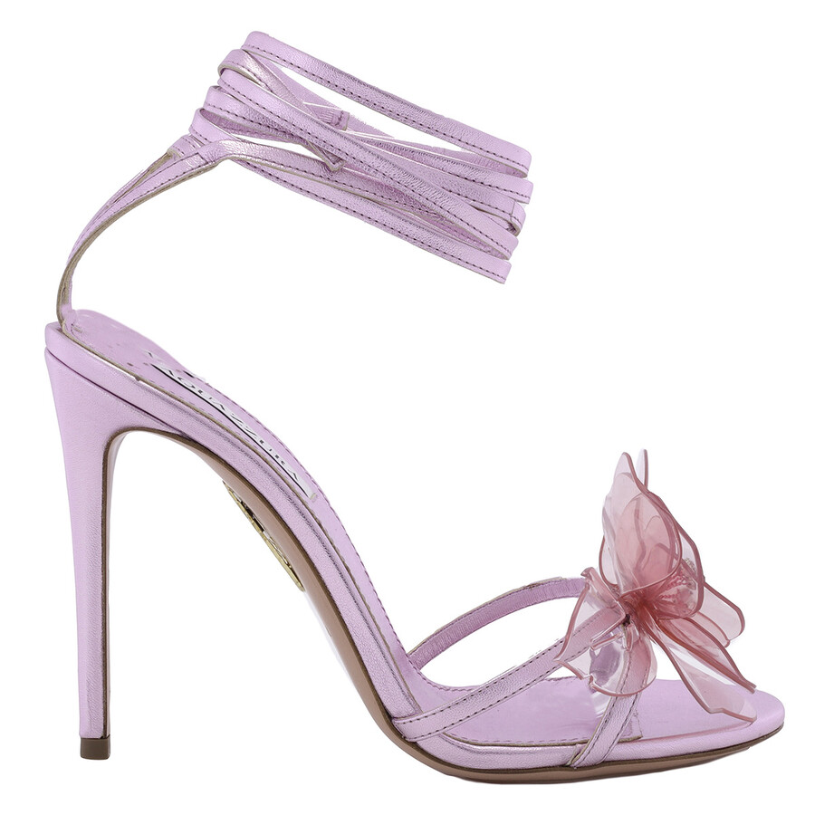 Aquazzura Ladies Lavender 105 Zsa Zsa Sandals, Brand Size 36 ( US Size ...