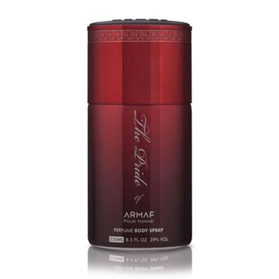 Armaf Men's Pride Red Body Spray 8.5 oz Fragrances 6294015107524 ...