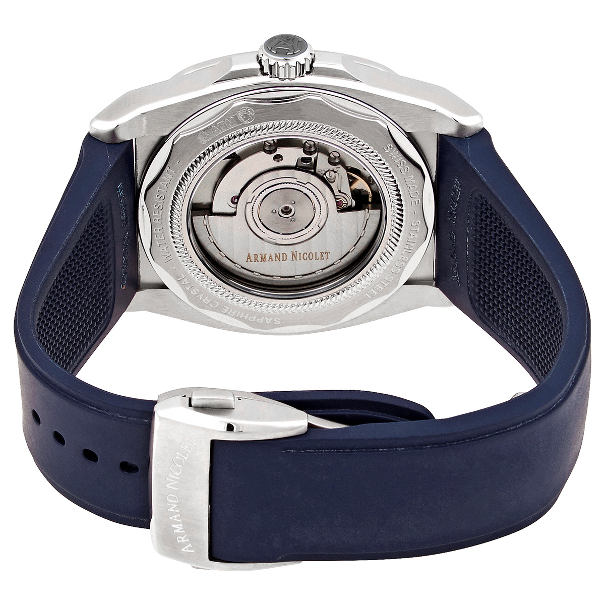 Armand Nicolet JH9 Automatic Blue Dial Men's Watch A663HAA-BO-GG4710U ...