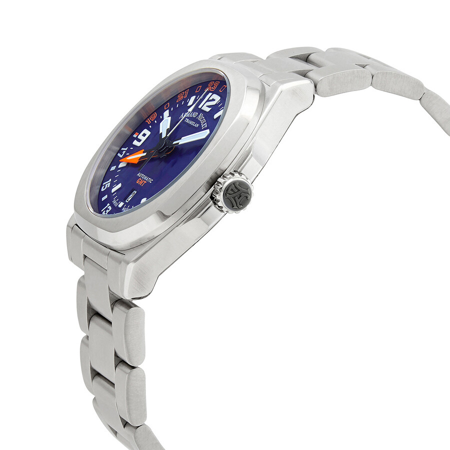 Armand Nicolet JH9 Automatic Dark Blue Dial Men's Watch A663HAA-BO ...