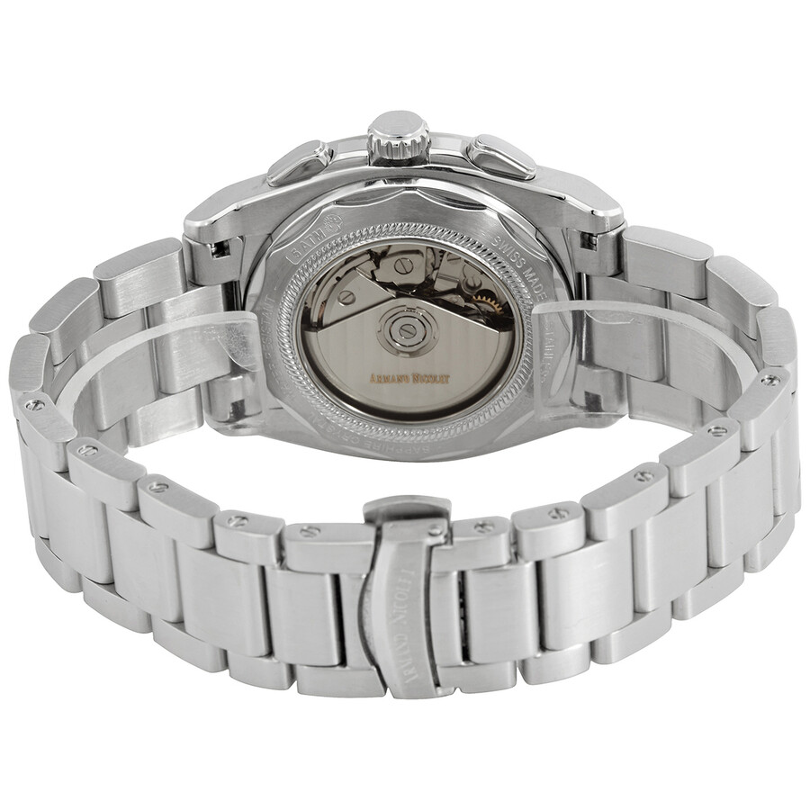 Armand Nicolet JH9 Chronograph Automatic Black Dial Men's Watch A668HAA ...